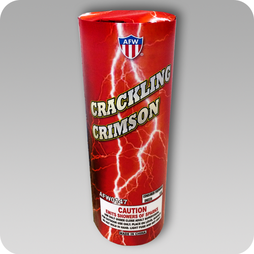 Crackling Crimson Fountain – Lehi Fireworks