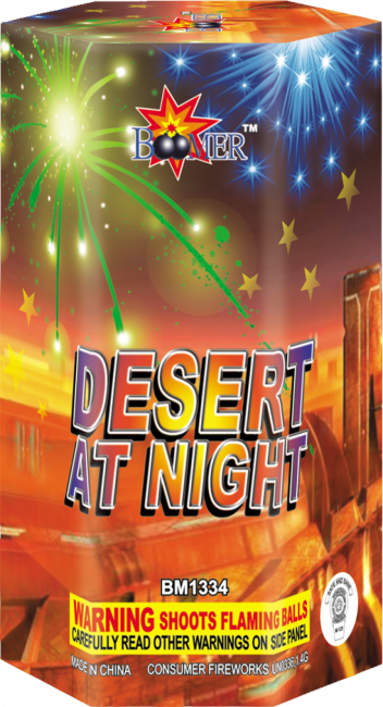 Desert at Night – Lehi Fireworks