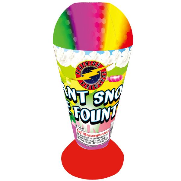 Giant Snow Cone – Lehi Fireworks