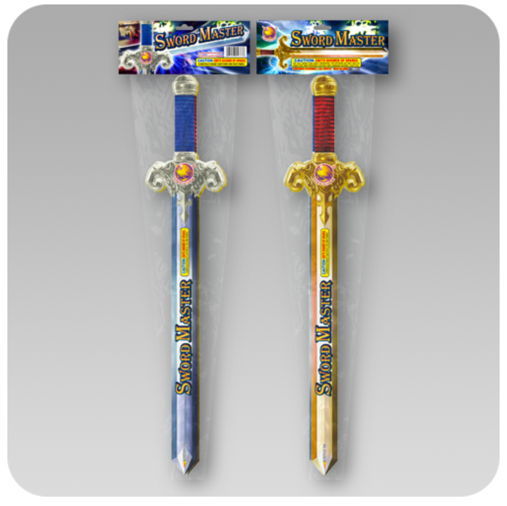 Sword Master Hand Fountain (2 Pack) – Lehi Fireworks